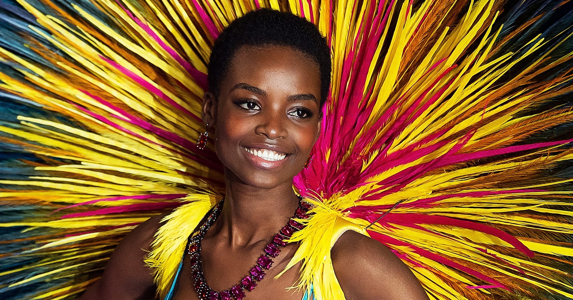 Maria Borges Afro Victorias Secret Fashion Show 2015