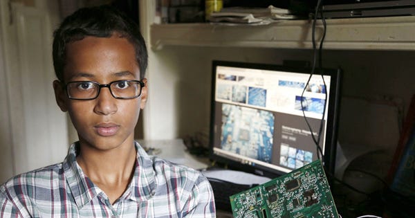 Ahmed Mohamed Texas Student Clock Arrested Bomb