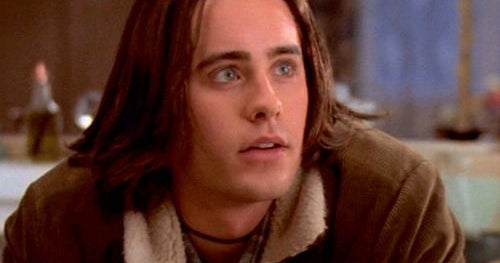 Jared Leto Santa Hat - Celebrity Christmas Instagram