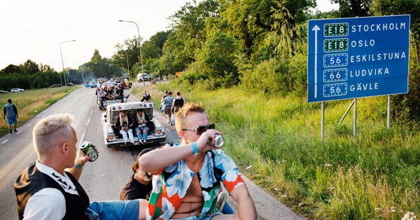 Raggare Sweden Greaser Deep South Style