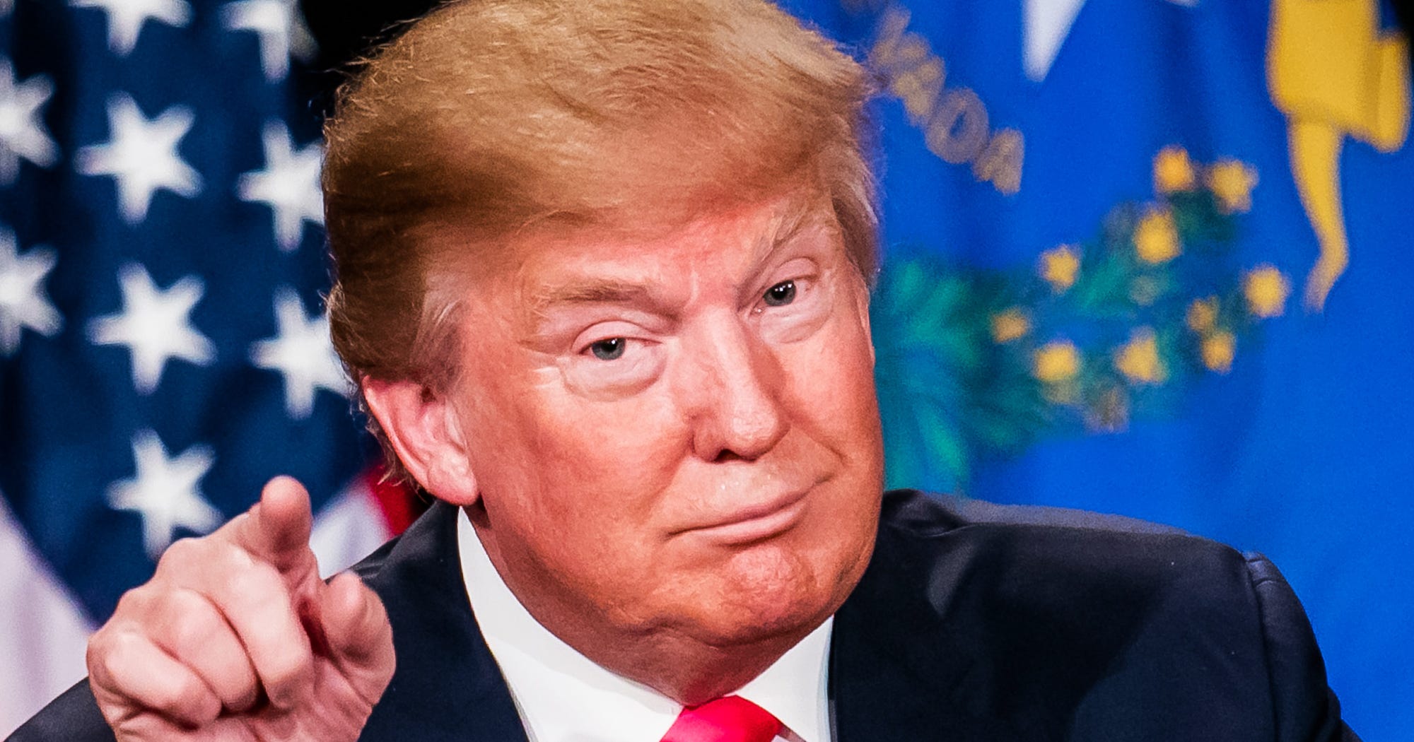Donald Trump Hollywood Walk Of Fame Star Swastika