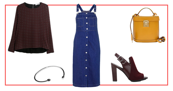 How To Wear A Denim Dress - Fall Outfit Ideas