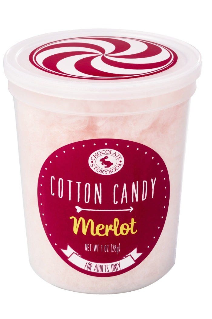 Chocolate Storybook + Merlot Cotton Candy