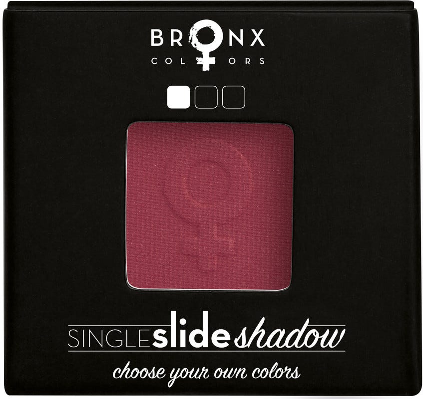 Bronx Colors + Bronx Colors Single Slide Shadow, Burgundy
