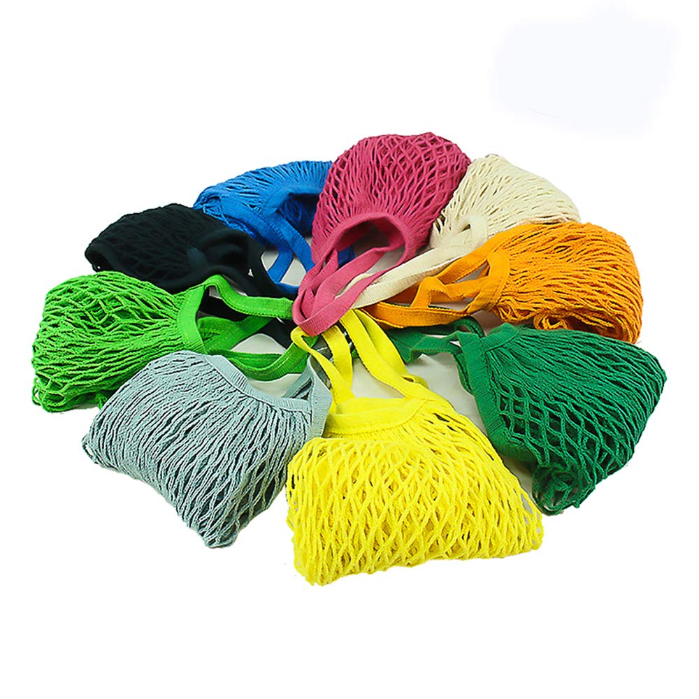 CUGBO + Reusable Mesh Cotton Net Bags (4-pack)