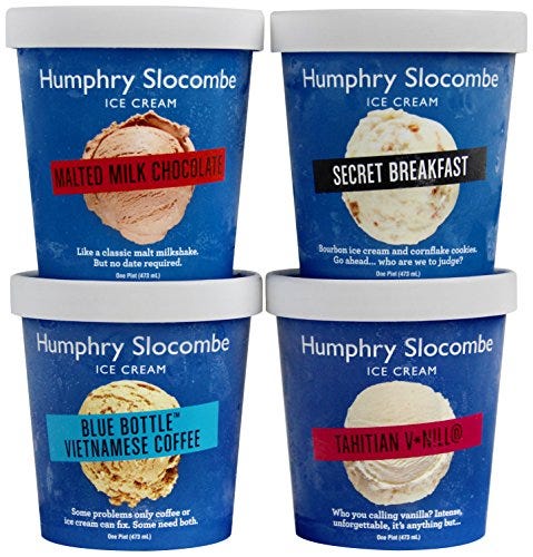 Humphry Slocombe + Ice Cream, OG Flavors (4 pack)
