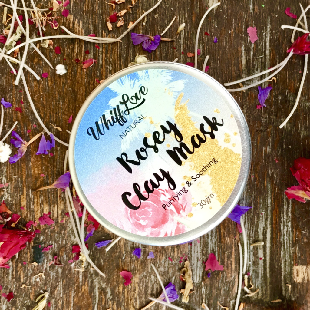 WhiffLove + Rosey Clay Mask