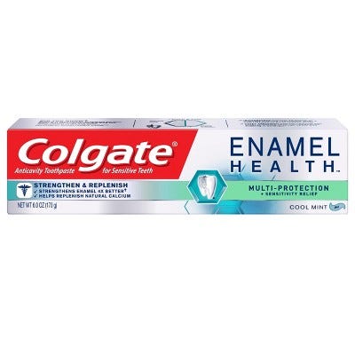 Colgate + Colgate Enamel Health Multi-Protection Toothpaste Cool Mint ...