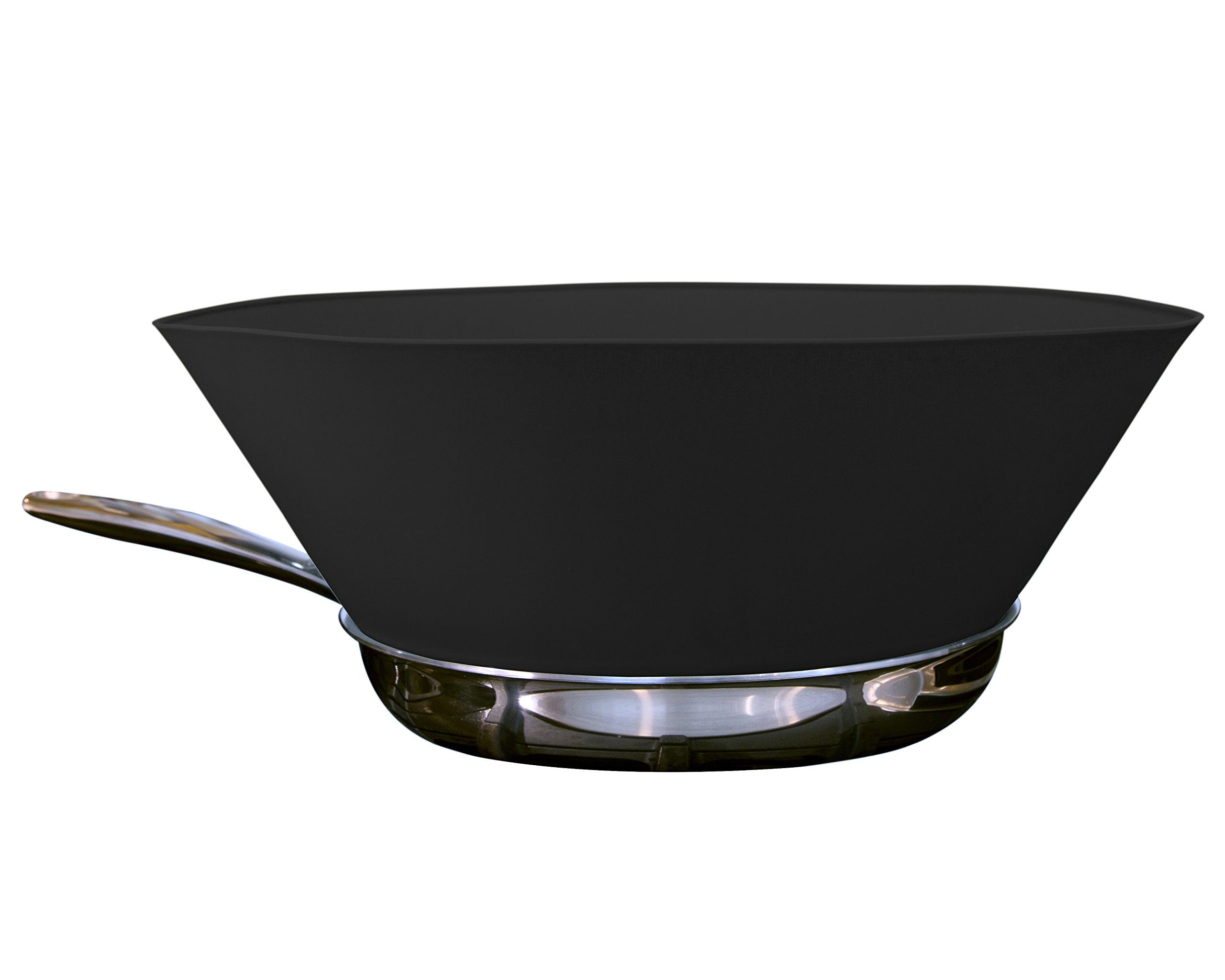 Frywall + Frywall 10 (Medium) – Black – Splatter Guard