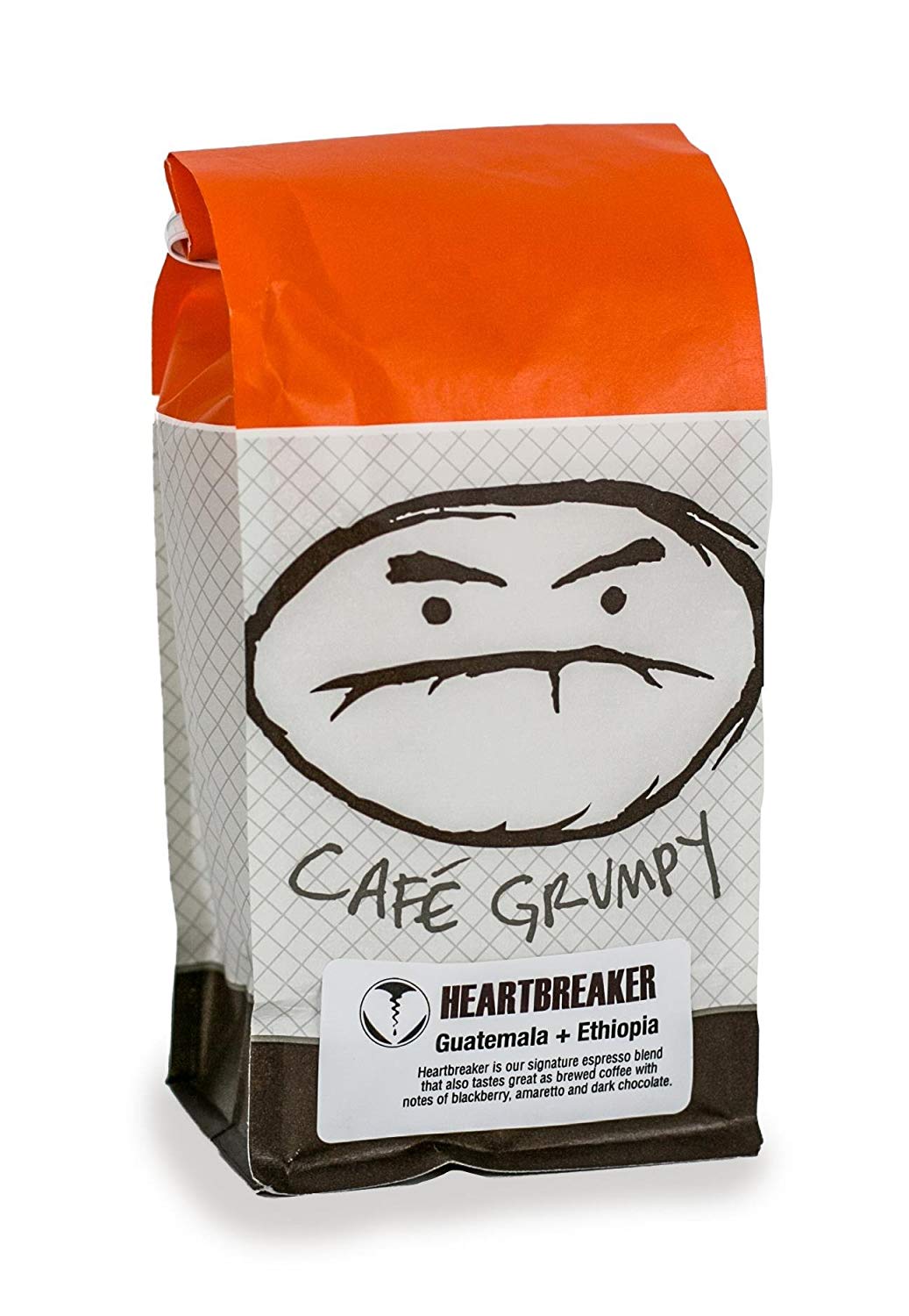 Café Grumpy + Whole Bean Coffee – Heartbreaker Blend, 12-ounce Bag