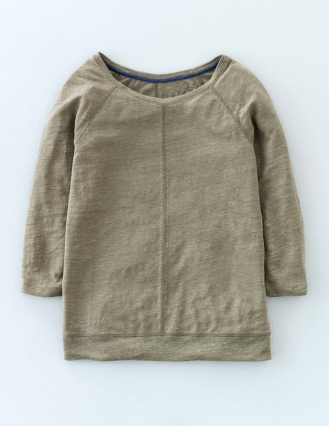 Boden + Baseball Linen Tee