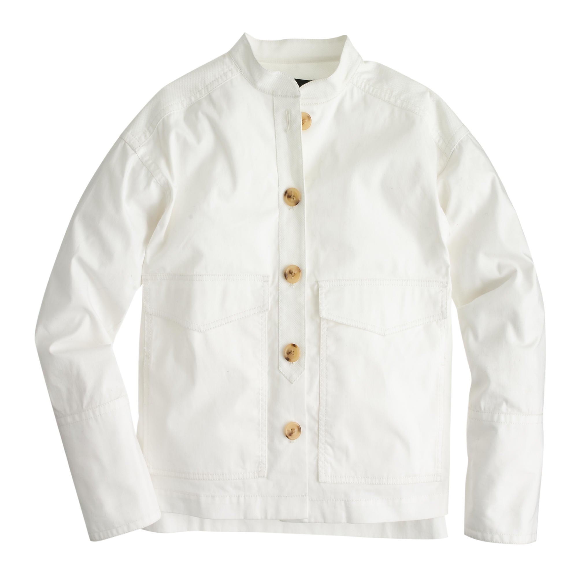 J.Crew + Japanese Poplin Safari Jacket