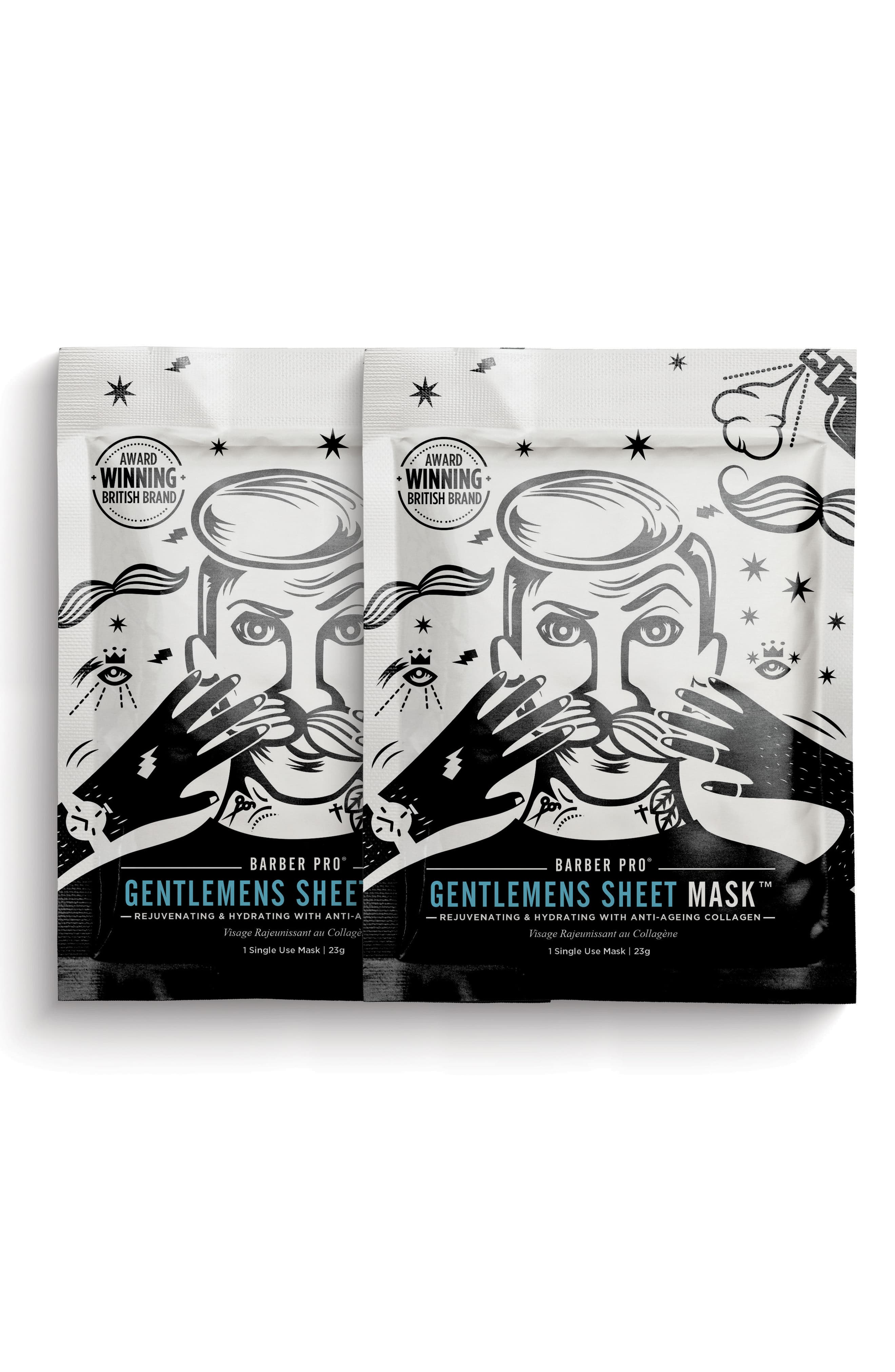 Barber Pro + Gentlemen’s Sheet Mask Duo