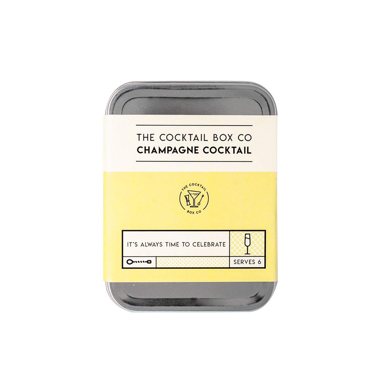 The Cocktail Box Co. + The Champagne Cocktail Kit – Makes 6 Premium ...