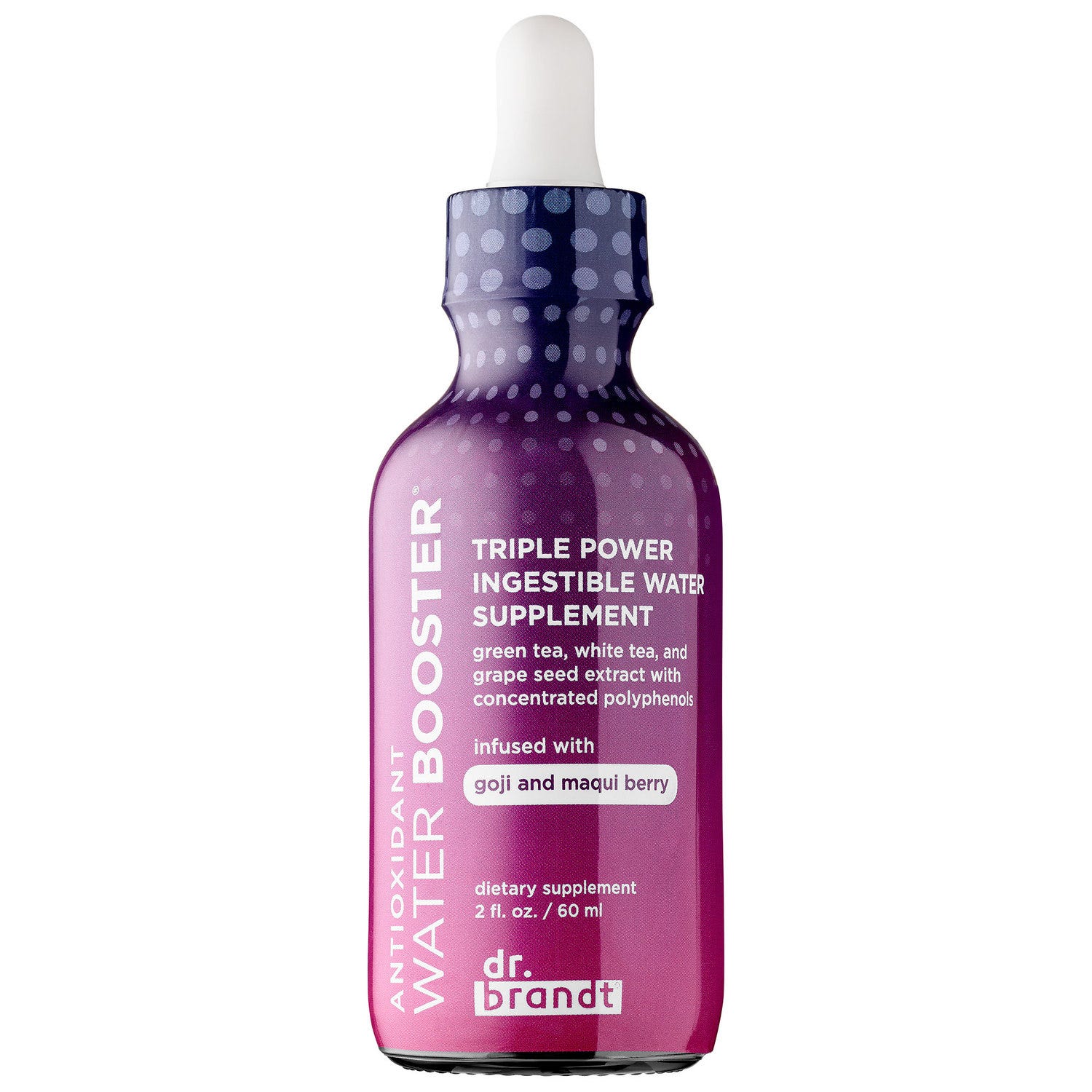Dr. Brandt + Antioxidant Water Booster Triple Power Ingestible Water ...