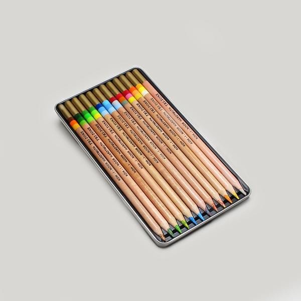 Koh-i-Noor + Tri-Tone Colored Pencil Set