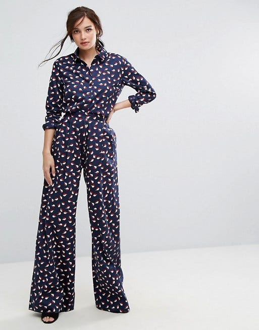 People Tree + Organic Cotton Shirt & Pants Co-ord