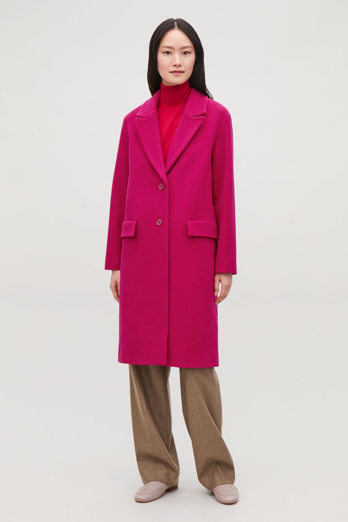 COS + Coat With Oversized Lapels