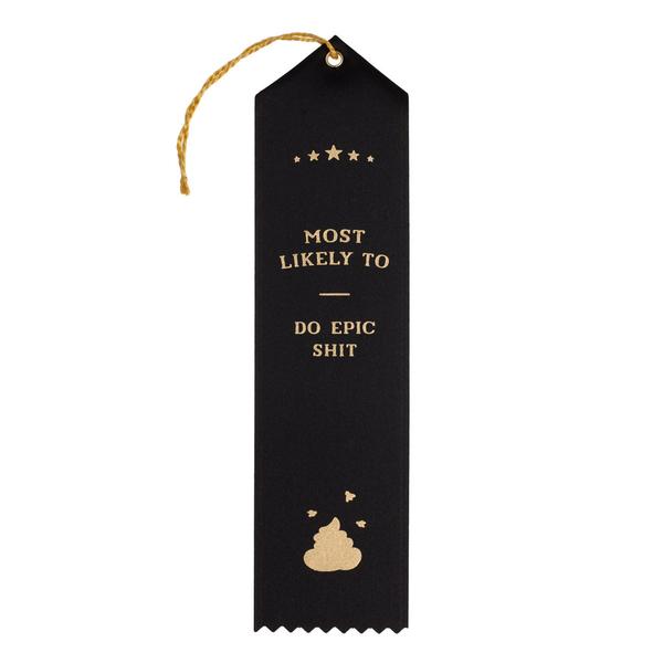 Frankie & Claude + Do Epic Shit Award Ribbon