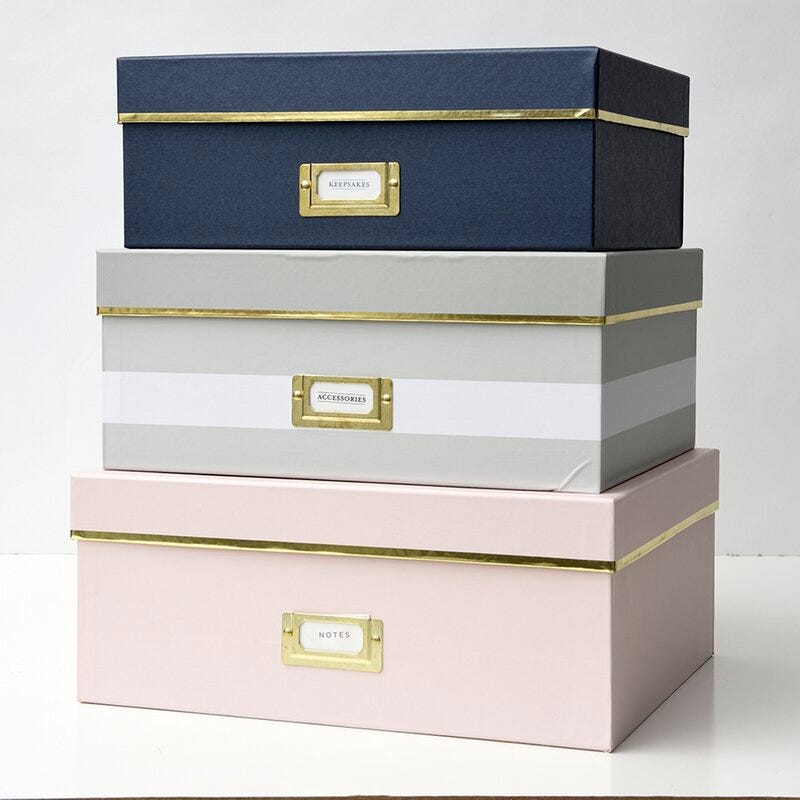 Mercer41 + Foil Storage Paper Box