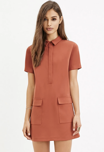 Forever 21 + Collared Shift Dress