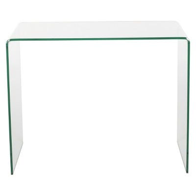 Christopher Knight Home + Caradoc Tempered Glass Side Table