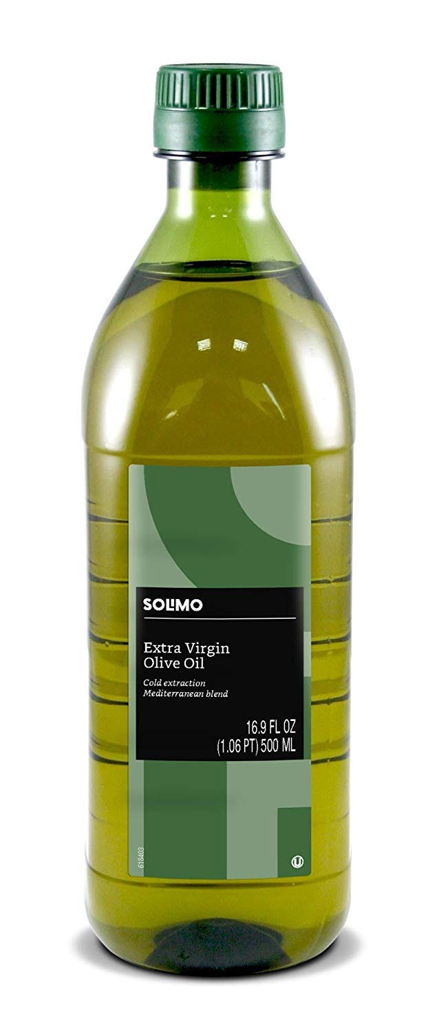 Amazon + Amazon Brand – Solimo Extra Virgin Olive Oil, Mediterranean ...