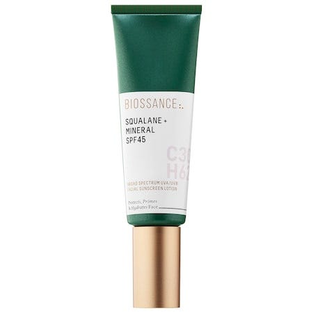 Biossance + Squalane + Mineral SPF 45