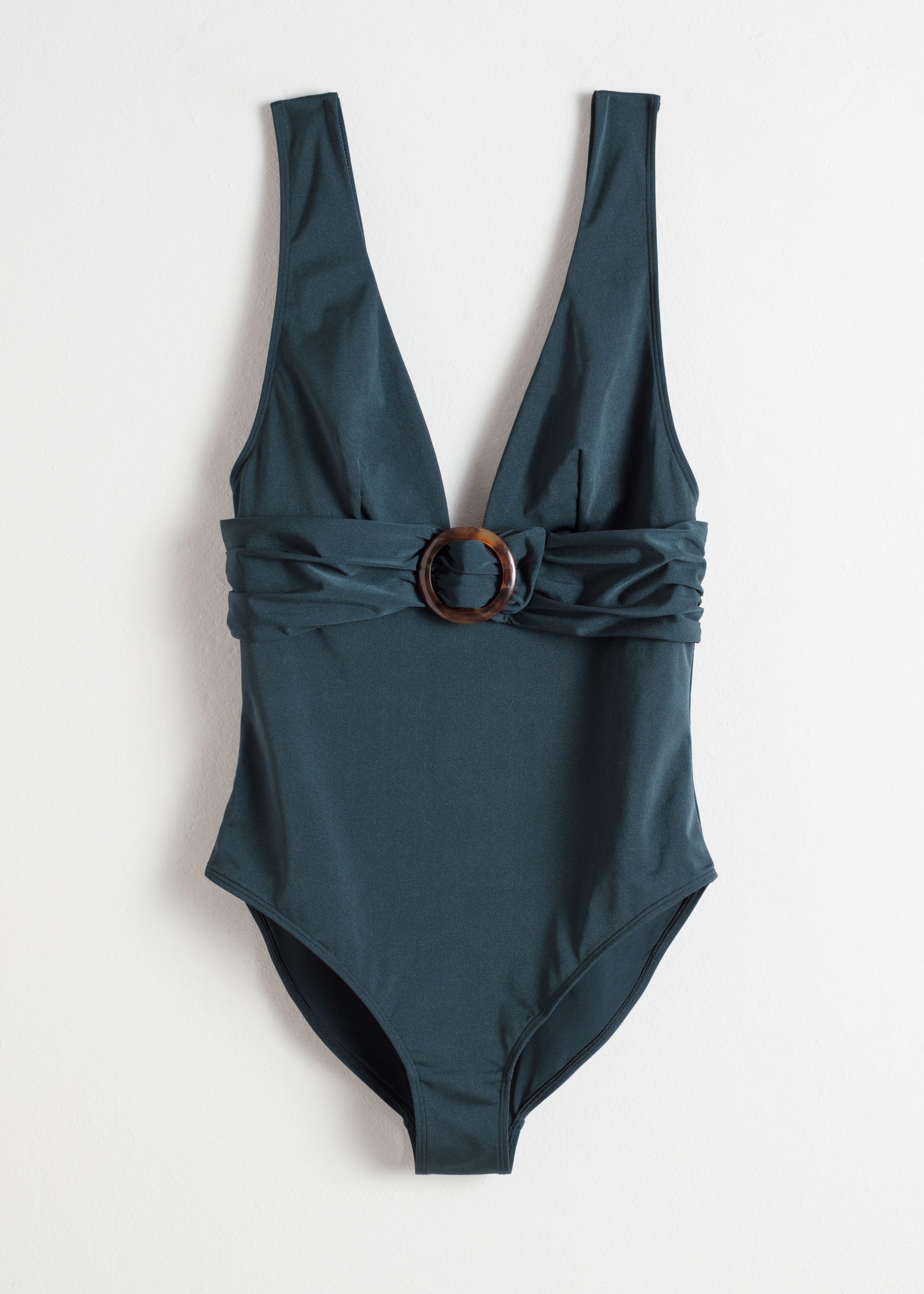 & Other Stories + O-Ring Belted Swimsuit
