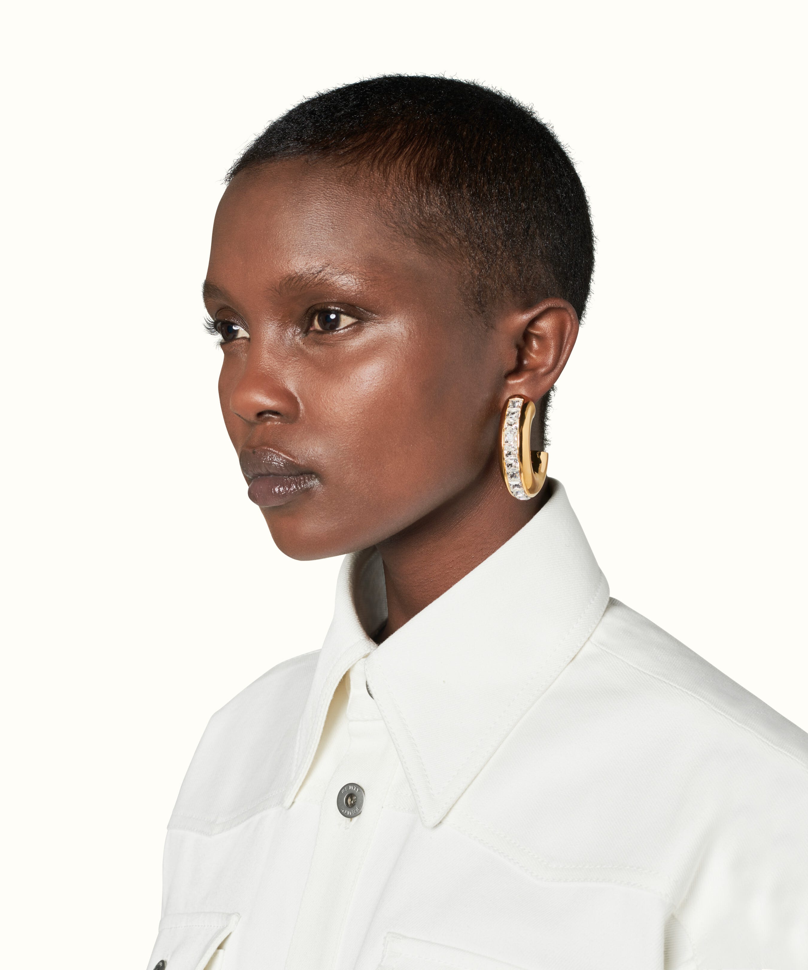 Fenty + Half-glazed hoops