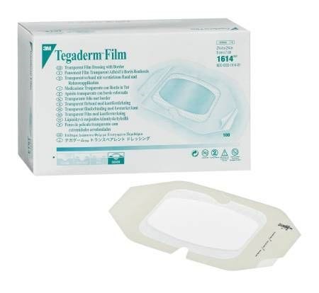 Tegaderm + Tegaderm Transparent Film Dressing ”4 x 4 ,” 4 Pack