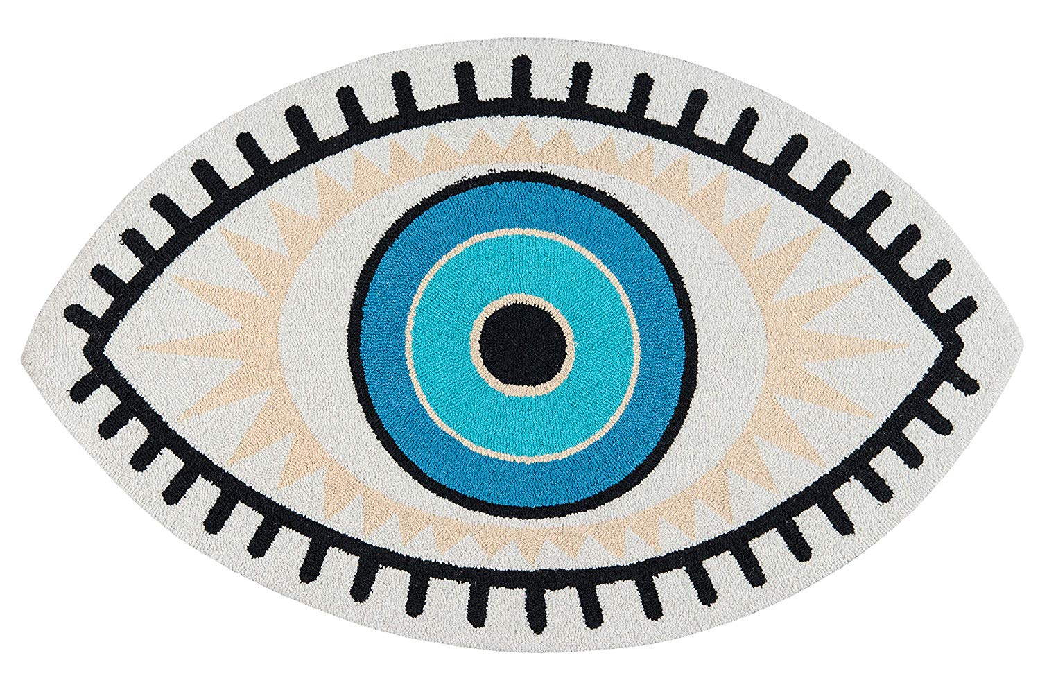 Novogratz Collection + All Seeing Eye Area Rug (2′ X 3′)