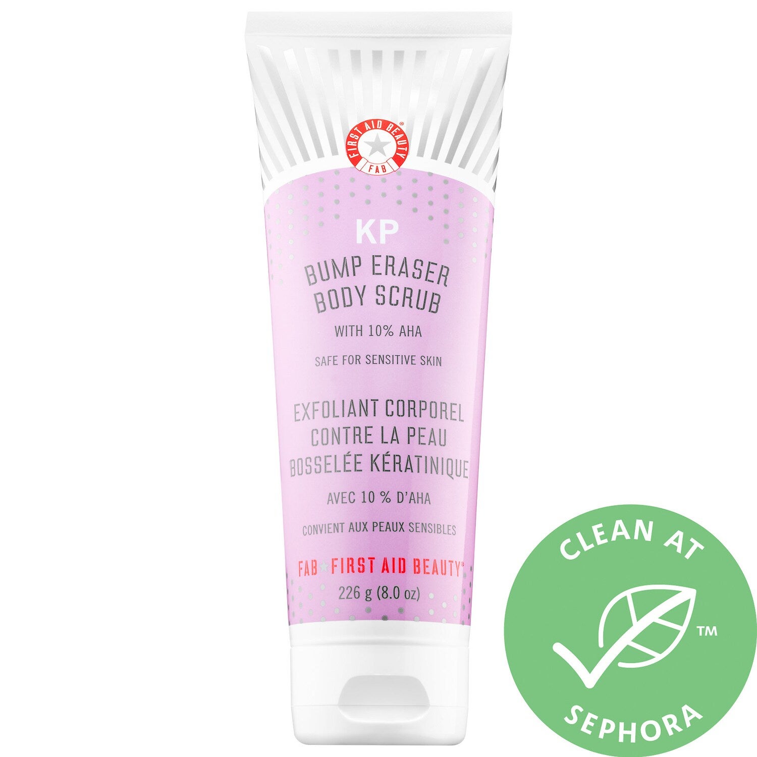 First Aid Beauty + KP Bump Eraser Body Scrub with 10% AHA